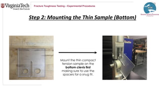 Fracture Toughness Testing for materials | PDF