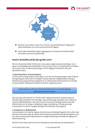 Fra DS484 til ISO27001 | PDF