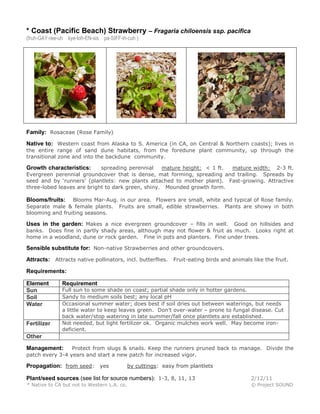 Fragaria chiloensis | PDF