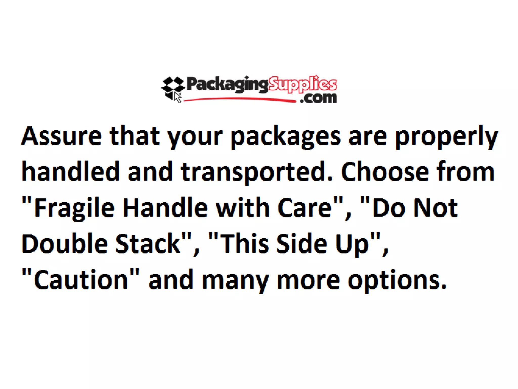 Fragile caution labels | PPTX