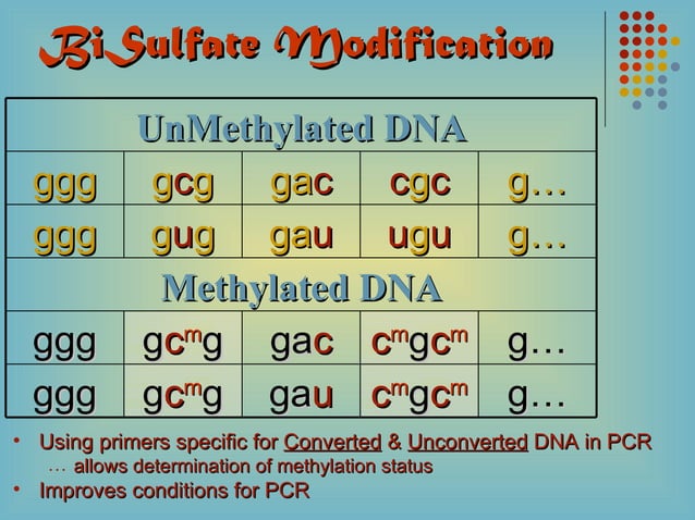 Fragile X Syndrome Mutation by Methylation Sensitive PCR | PPT ...