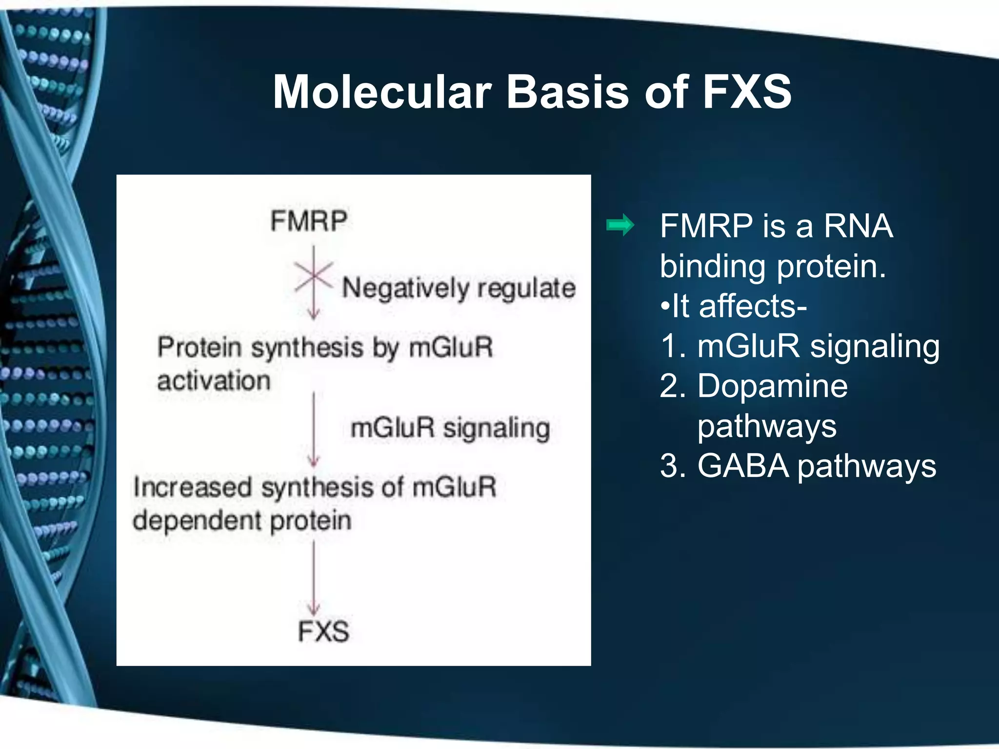 Fragile x syndrome | PPTX