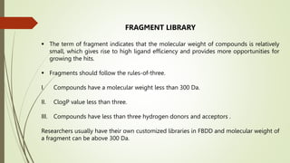 FRAGMENT-BASED DRUG DISCOVERY.pptx