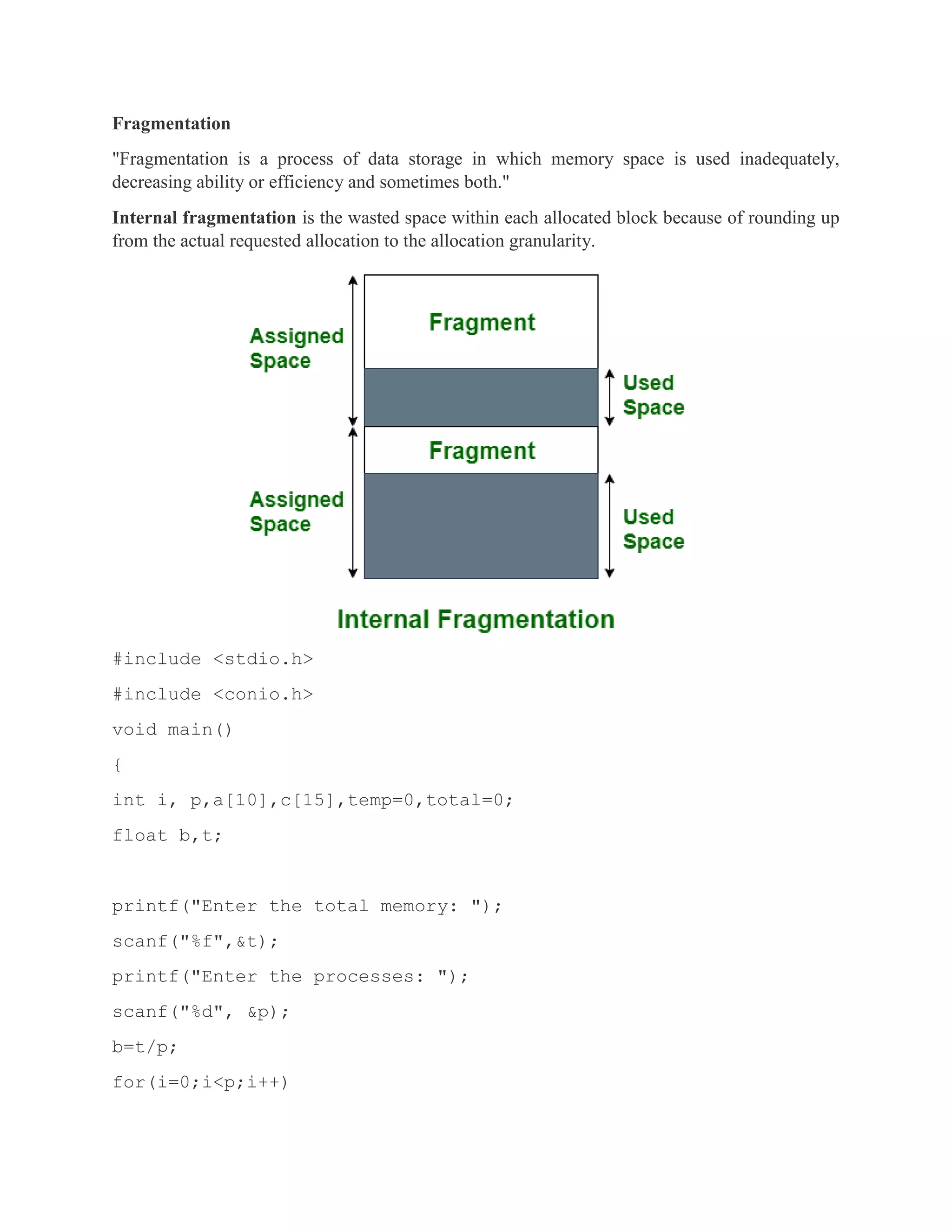 Fragmentation | PDF