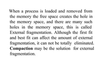 FRAGMENTATION final impotant topic .pptx | Data Storage and Warehousing | Computing