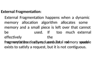 FRAGMENTATION final impotant topic .pptx | Data Storage and Warehousing | Computing