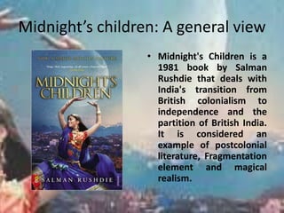 Fragmentation in "Midnight's Children" | PPTX