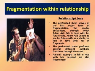 Fragmentation in "Midnight's Children" | PPTX