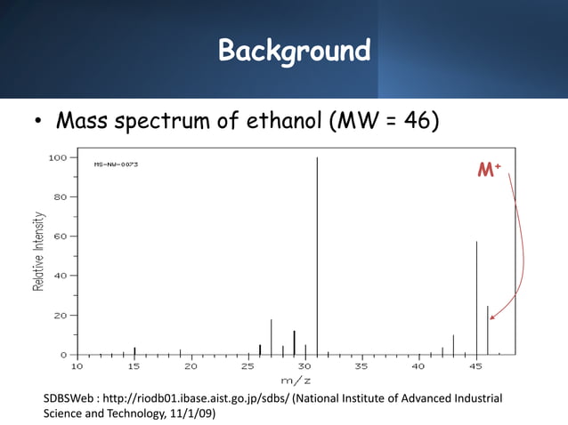 Fragmentation Pattern of Mass Spectrometry | PDF