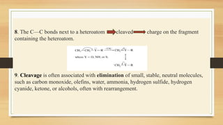 Fragmentation Patterns in Mass Spectroscopy.pptx