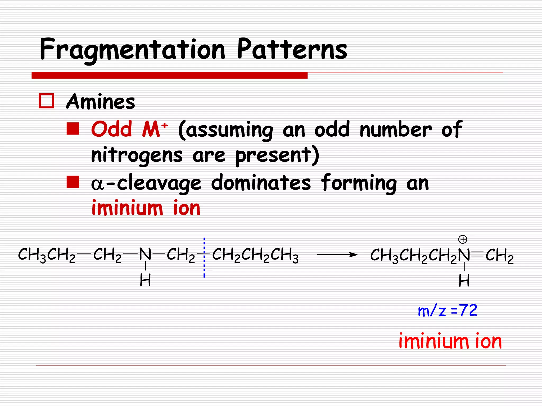 Fragmentation rule MASS | PPT
