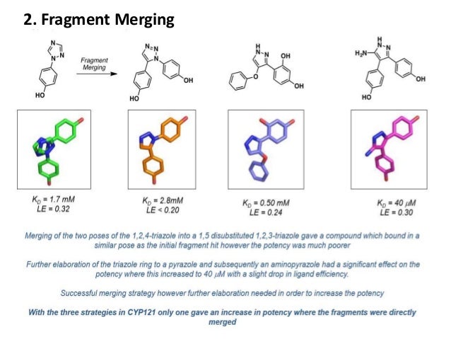 Fragment based drug design
