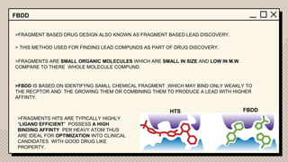 FRAGMENT BASED DRUG DESIGN .pptx