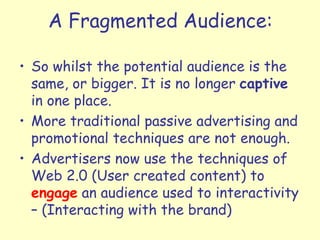 A Fragmented Audience | PPT