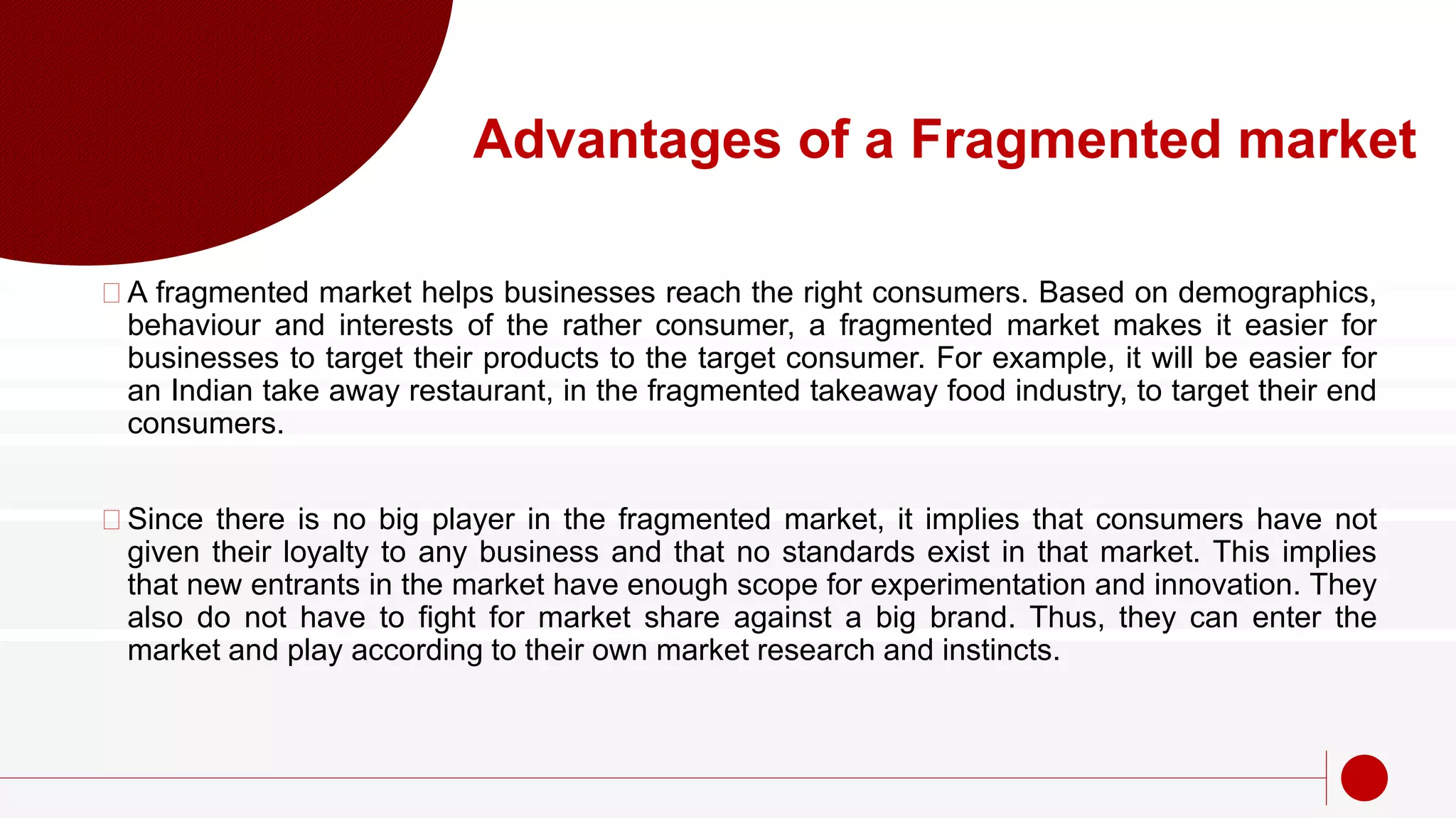 Fragmented market | PPTX