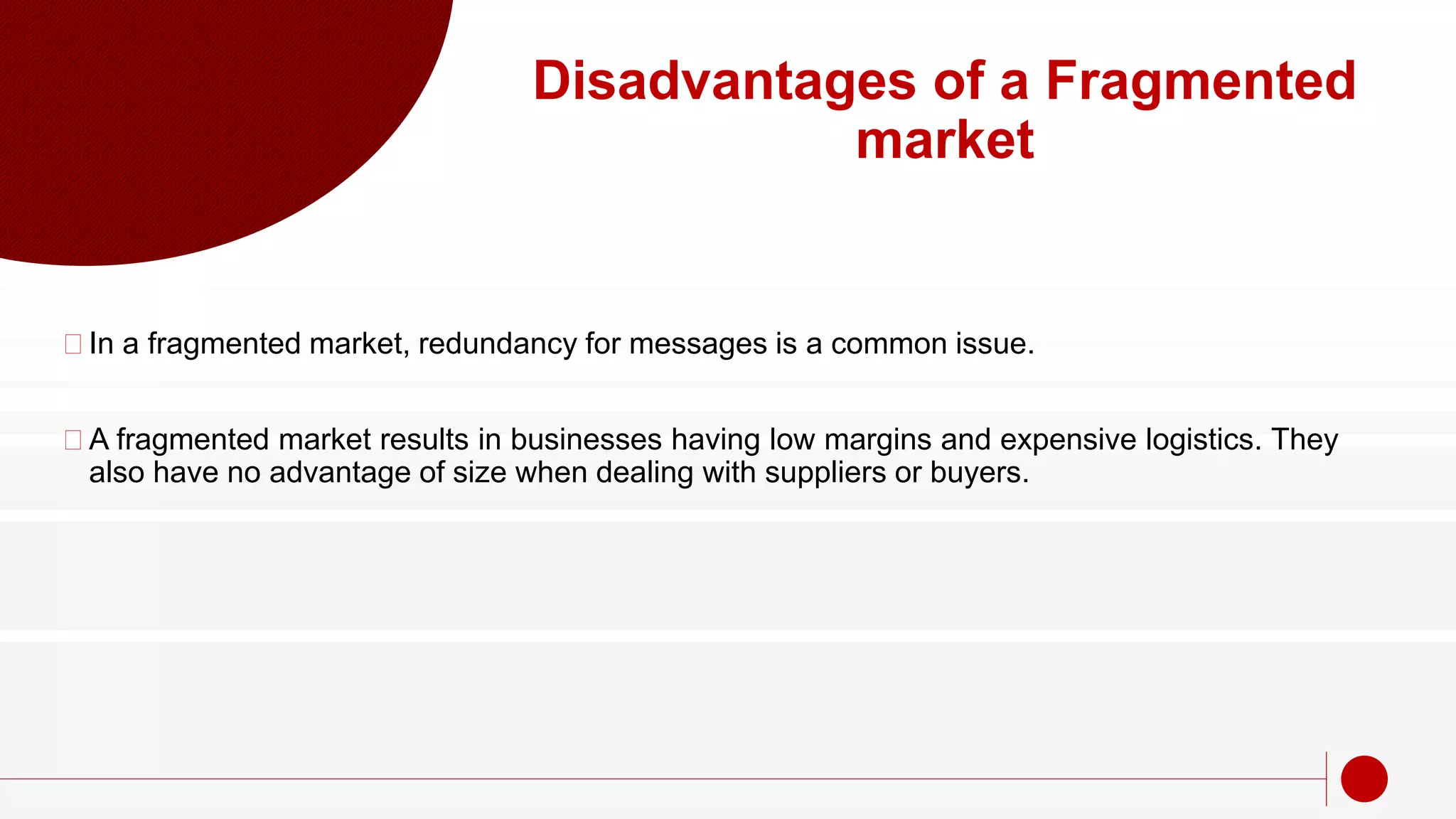 Fragmented market | PPTX