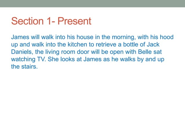 Fragmented narrative | PPT