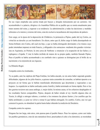 Fragmentos de la vita karoli de eginhardo | PDF