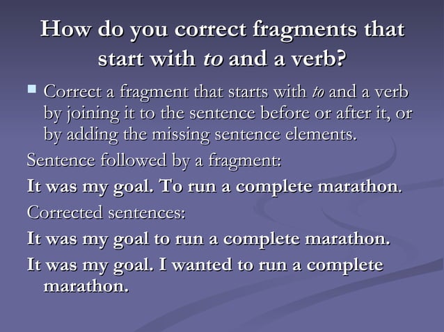 Fragments | PPT