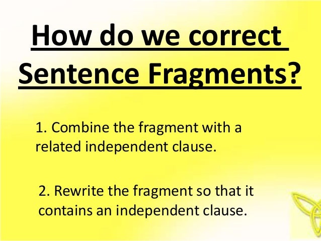 Fragments Meaning