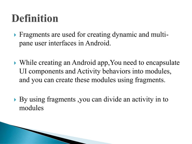 Fragments In Android | PDF | Programming Languages | Computing