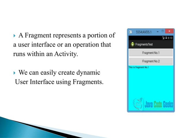 Fragments In Android | PDF | Programming Languages | Computing