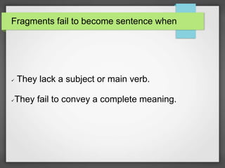 Fragments.ppt
