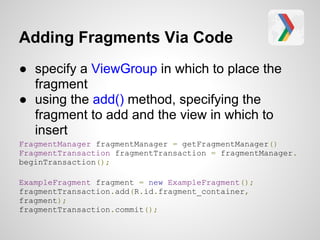 Fragments anyone | PPT