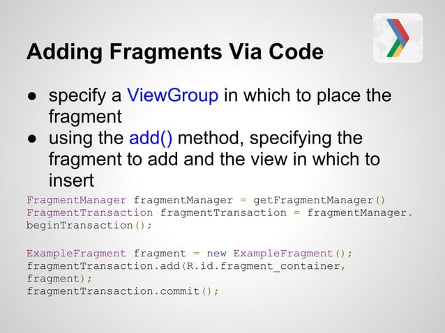 Fragments anyone | PPT