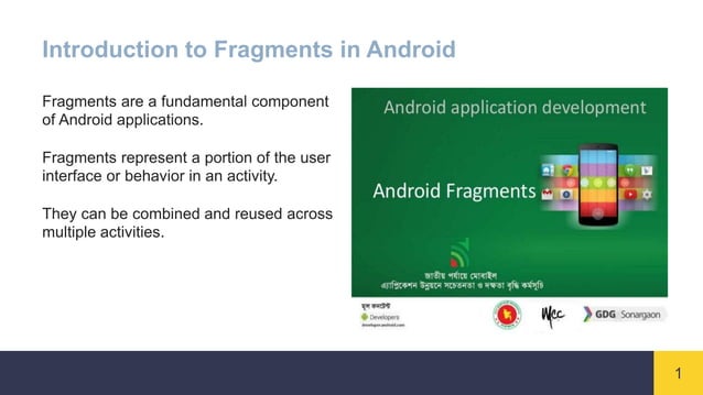 Fragments In Androidpptx Operating Systems Computer Software And 5501