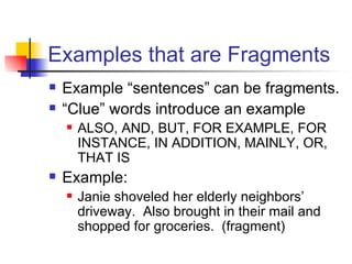 Fragments notes 2 powerpoint | PPT | Desktop Publishing | Computer ...