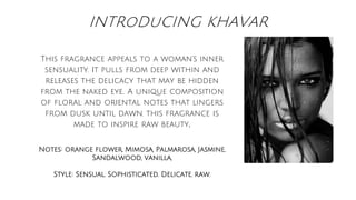 Fragrance Knowledge Project | PPTX