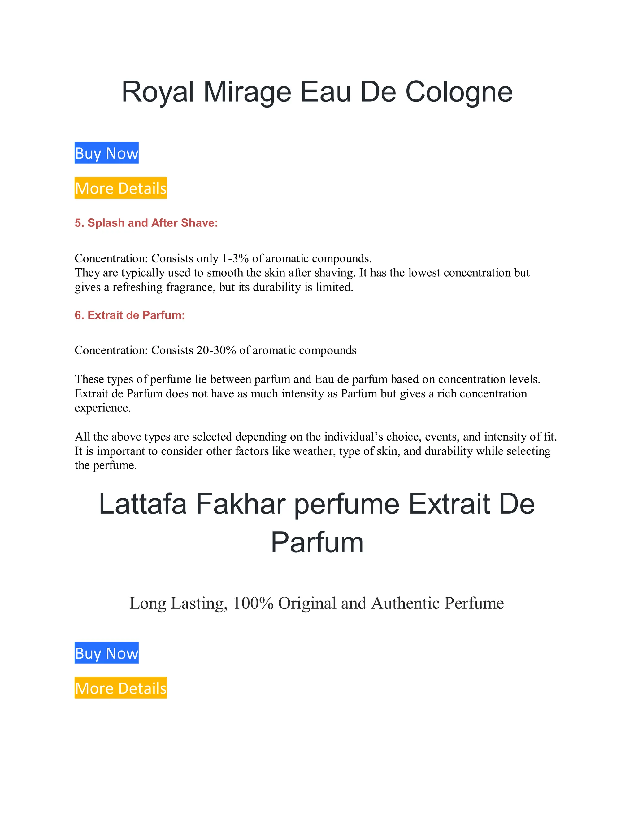 Fragrances – Mystic of Perfumes I Fragrances Insight | PDF