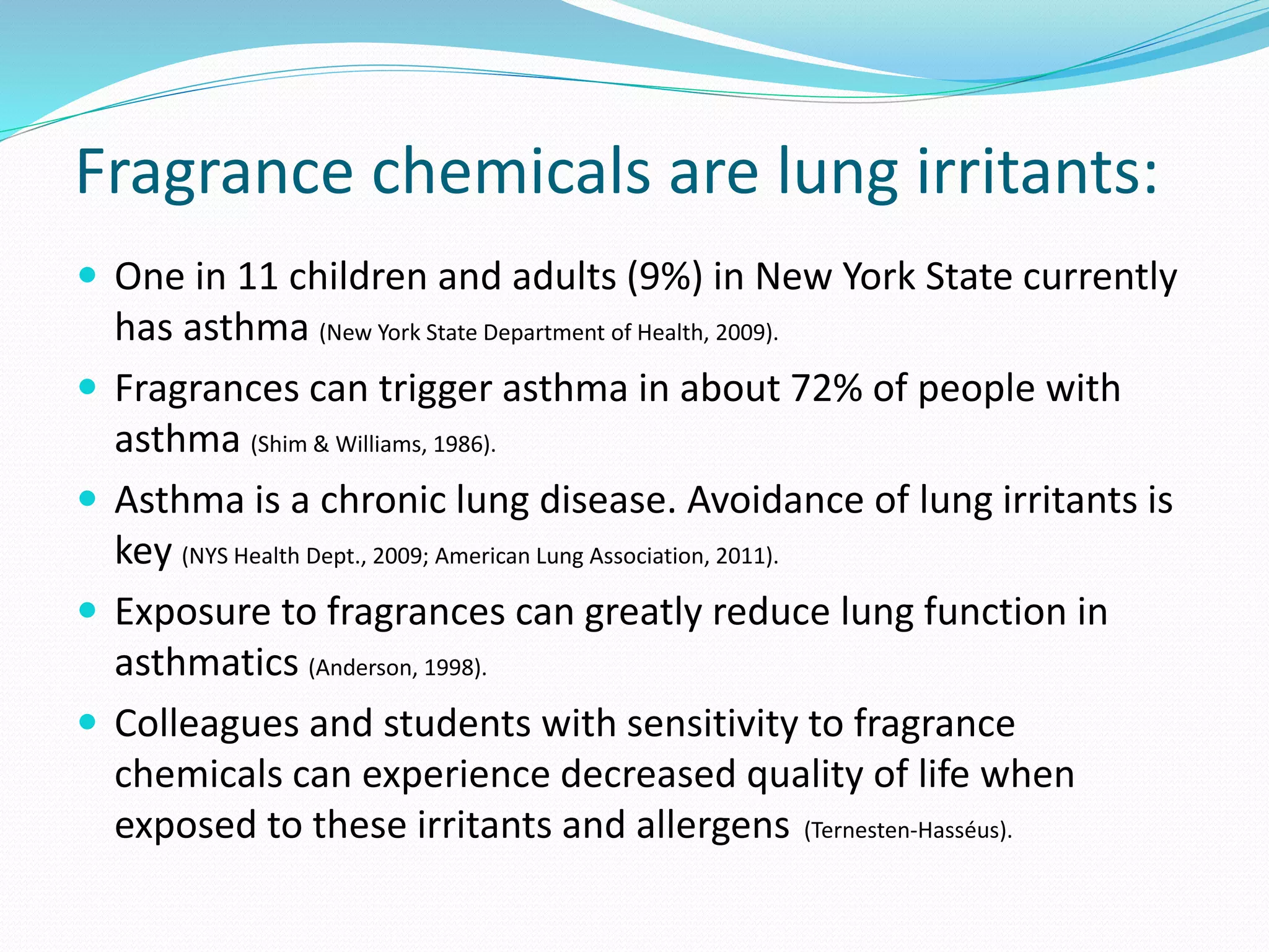 Fragrance Sensitivity Awareness | PPTX
