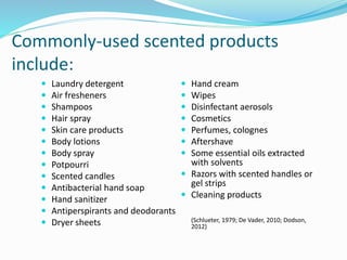 Fragrance Sensitivity Awareness | PPTX