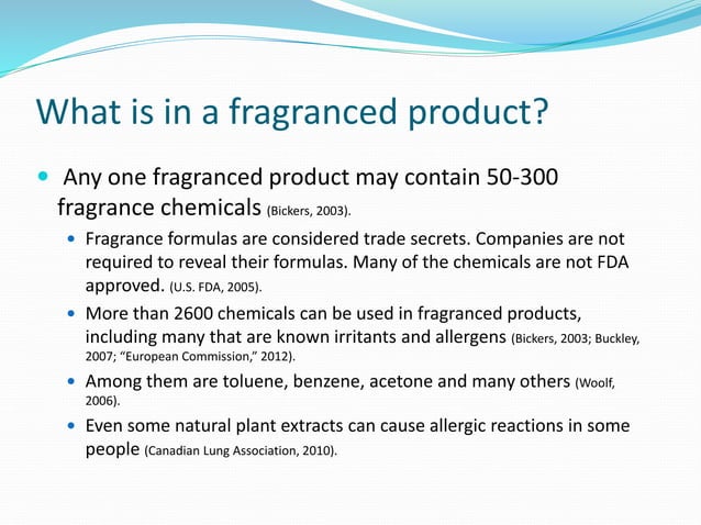 Fragrance Sensitivity Awareness | PPTX