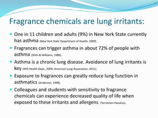 Fragrance Sensitivity Awareness | PPTX