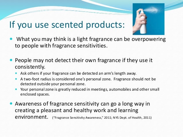 Fragrance Sensitivity Awareness