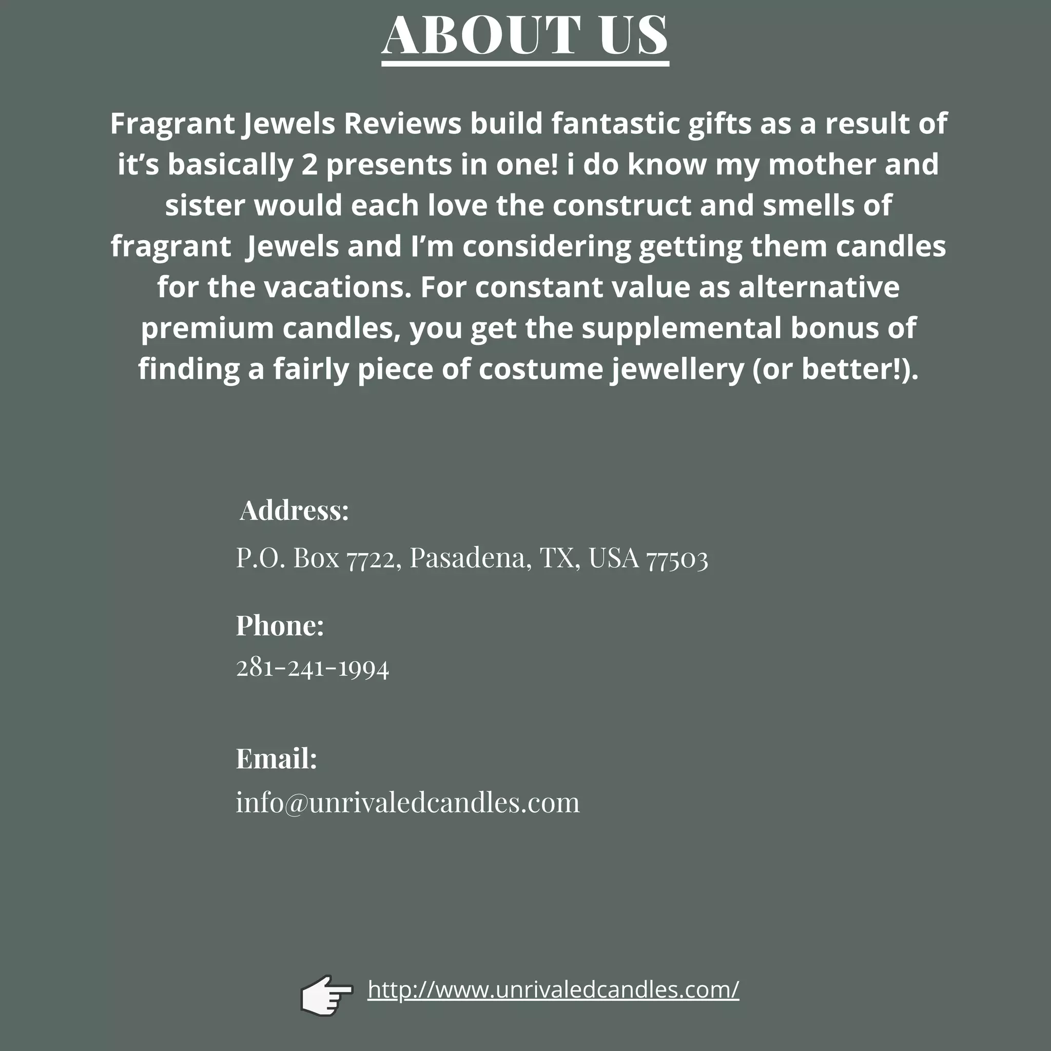 Fragrant jewels reviews | PDF