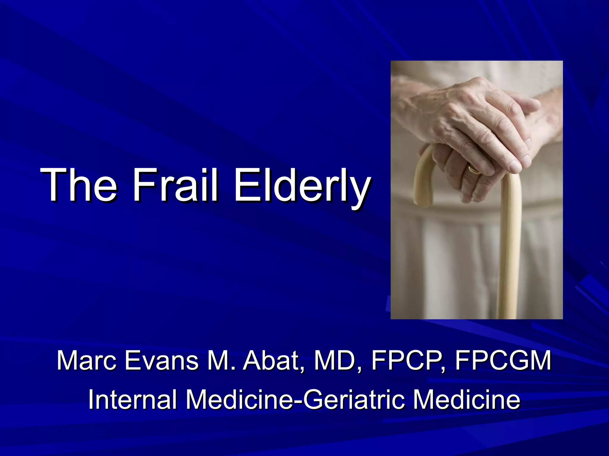 Frailty | PPT