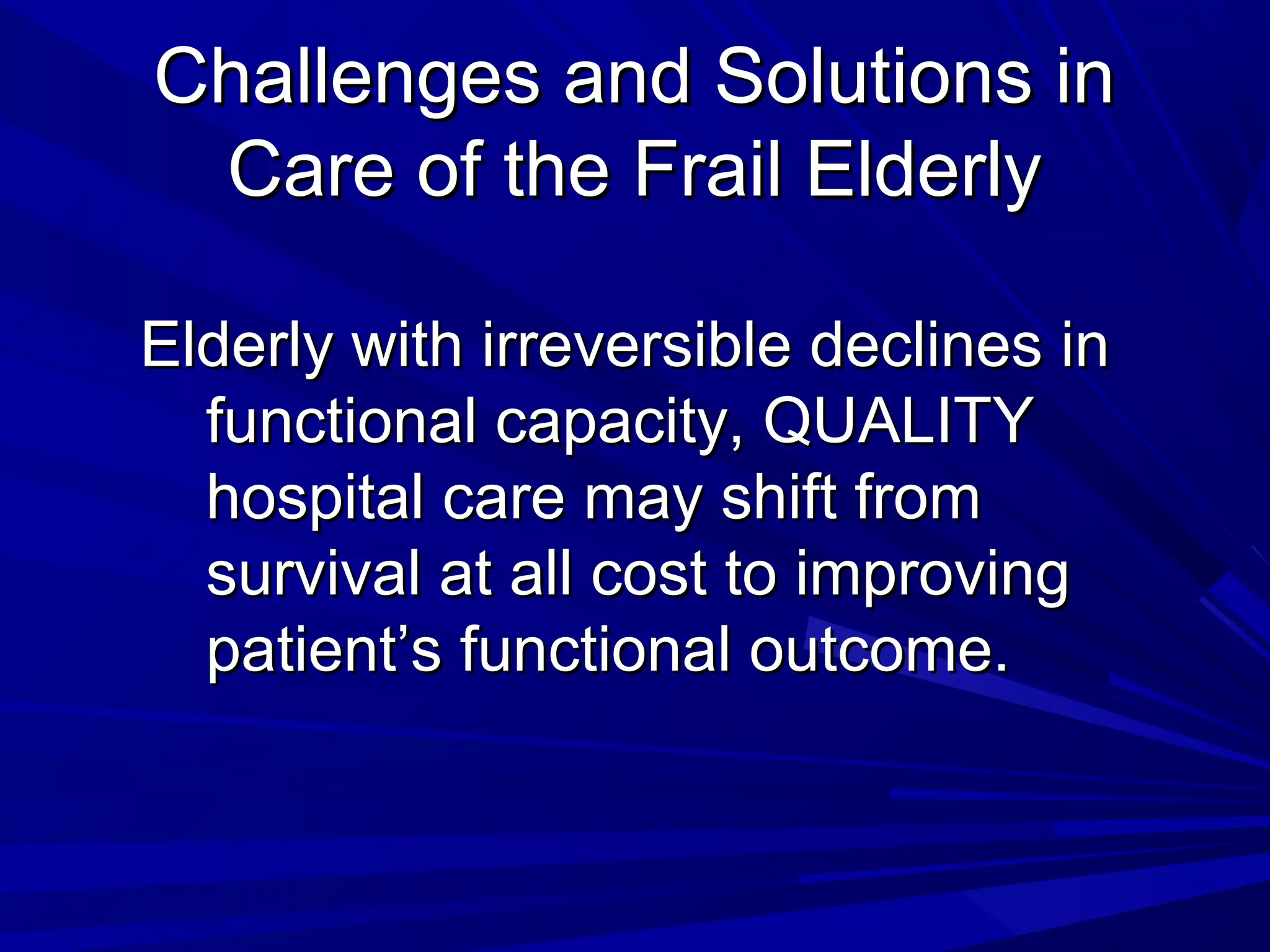 Frailty | PPT