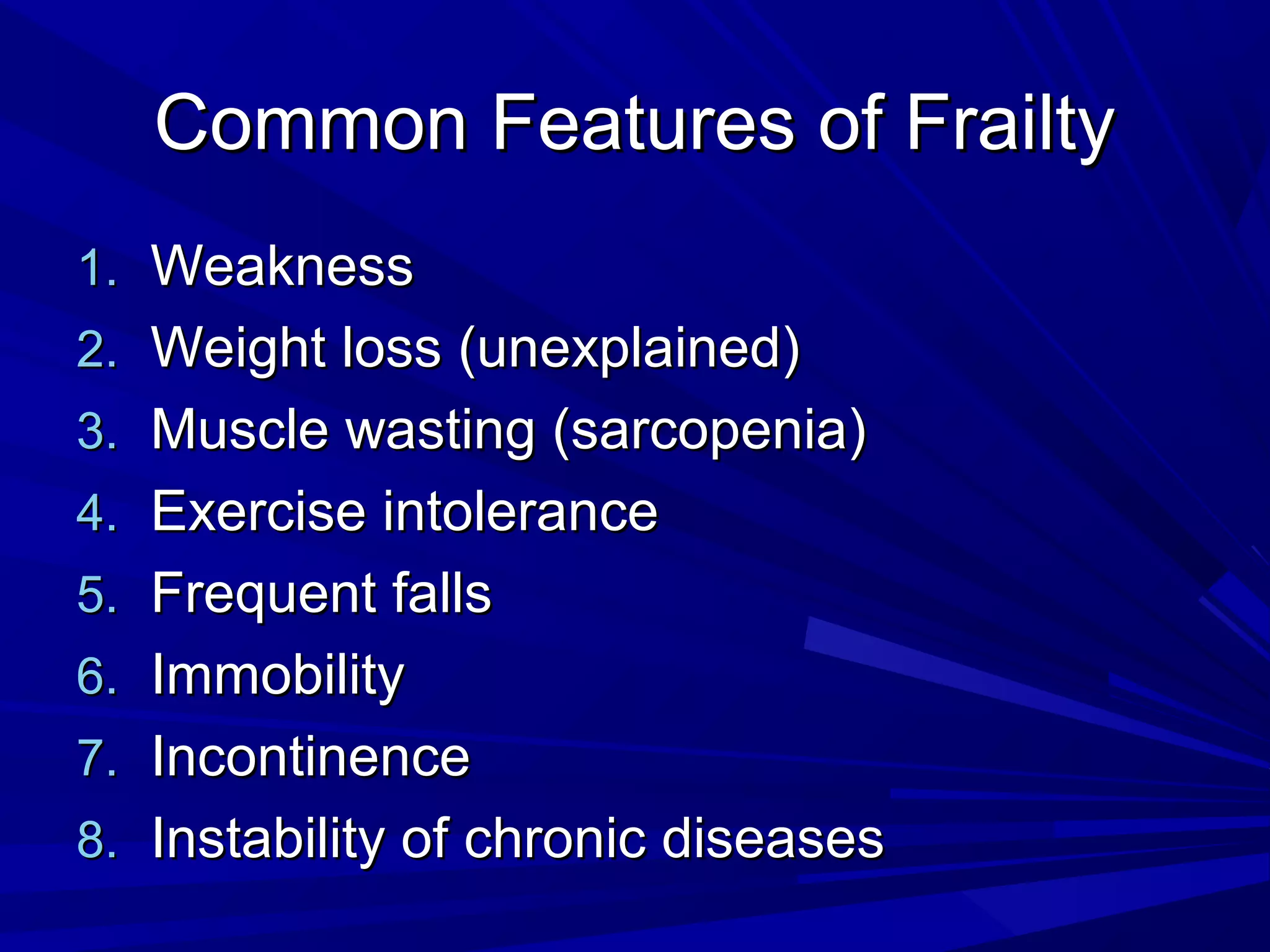 Frailty | PPT