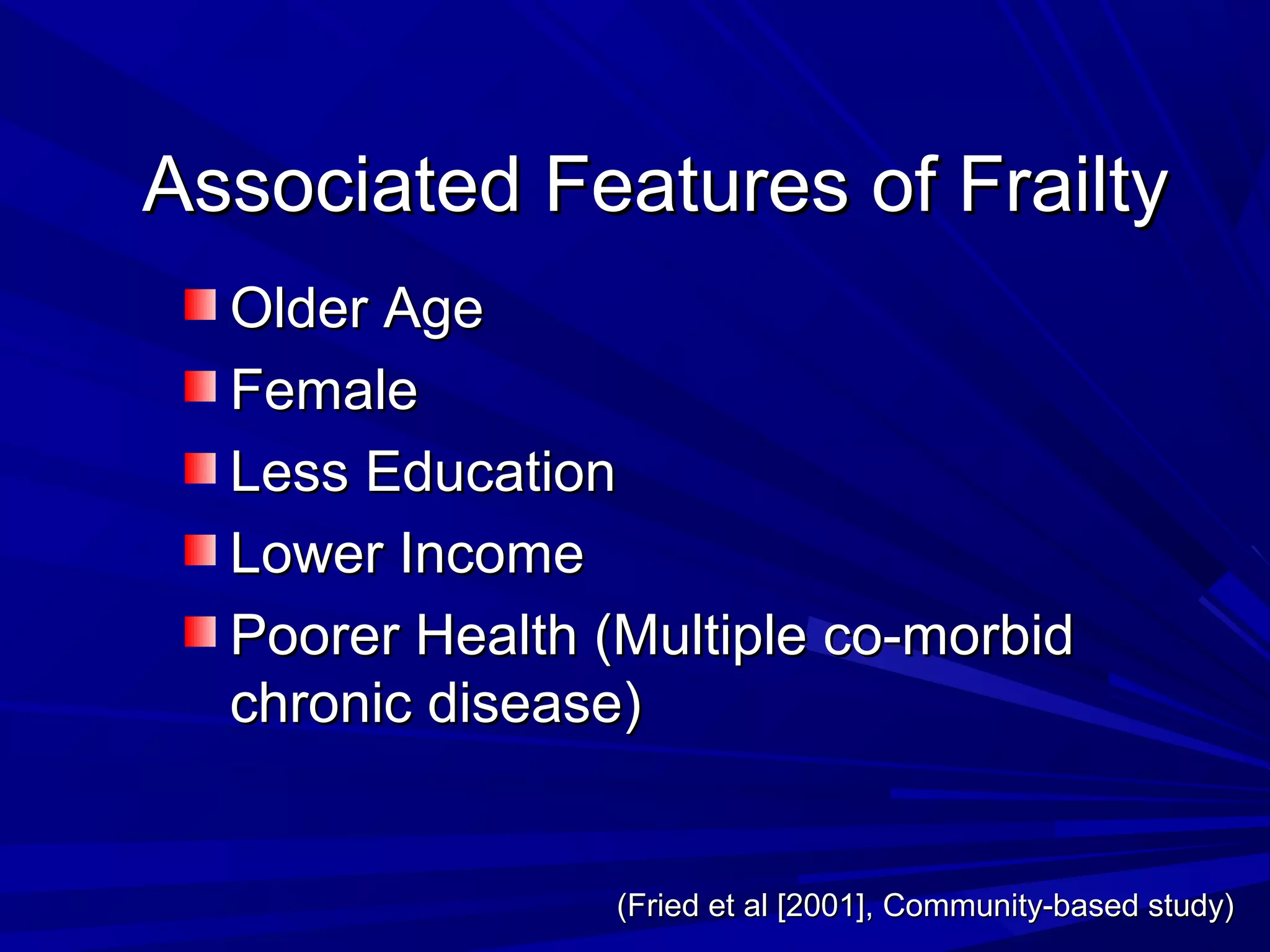 Frailty | PPT