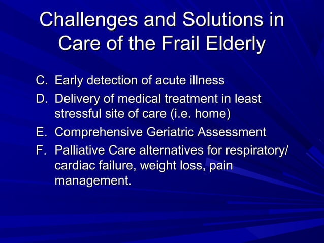Frailty | PPT