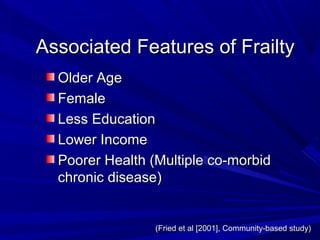 Frailty | PPT