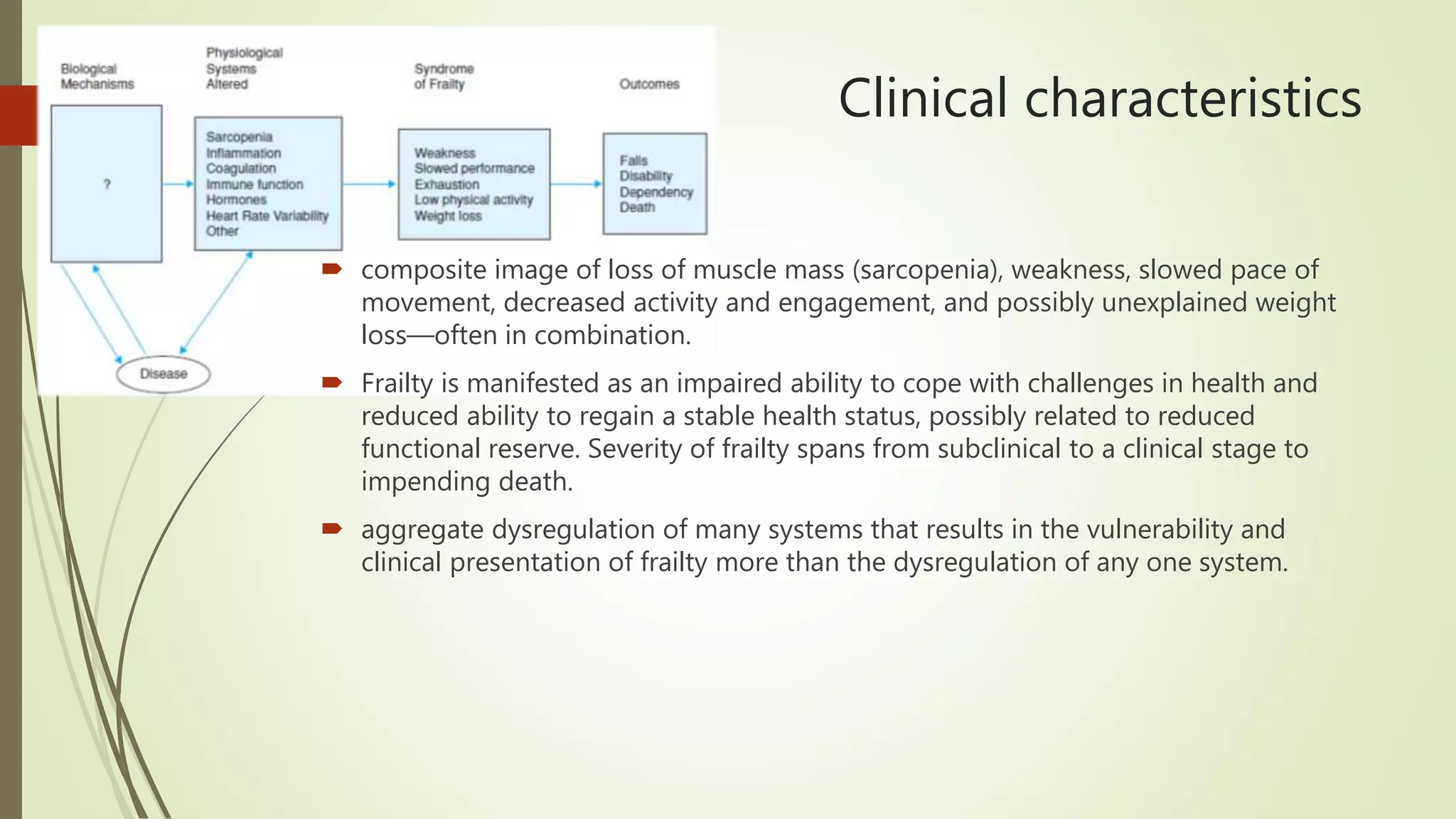 Frailty in the elderly | PPTX