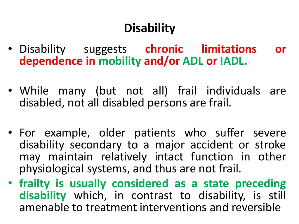 Frailty | PPT