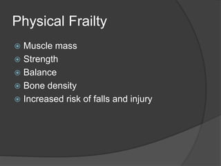 2016: Frailty-Thomas | PPTX