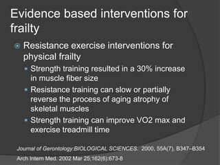 2016: Frailty-Thomas | PPT