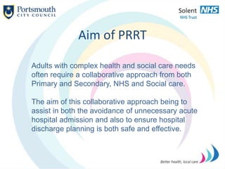 Focus on Frailty breakout session: Capacity and Positive Risk Taking | PPTX